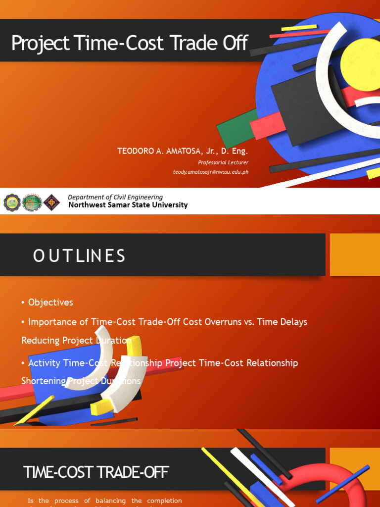 Project Time Cost Trade Off | PDF | Mathematical Optimization | Heuristic
