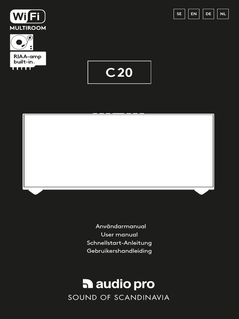 C20 Manual 118x178 SE EN DE NL | PDF | Wi Fi | Computer Science