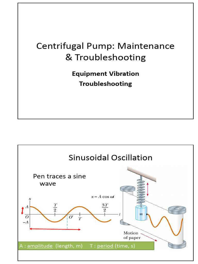 Vibration Analysis in Centrifugal Pumps | PDF | Pump | Resonance