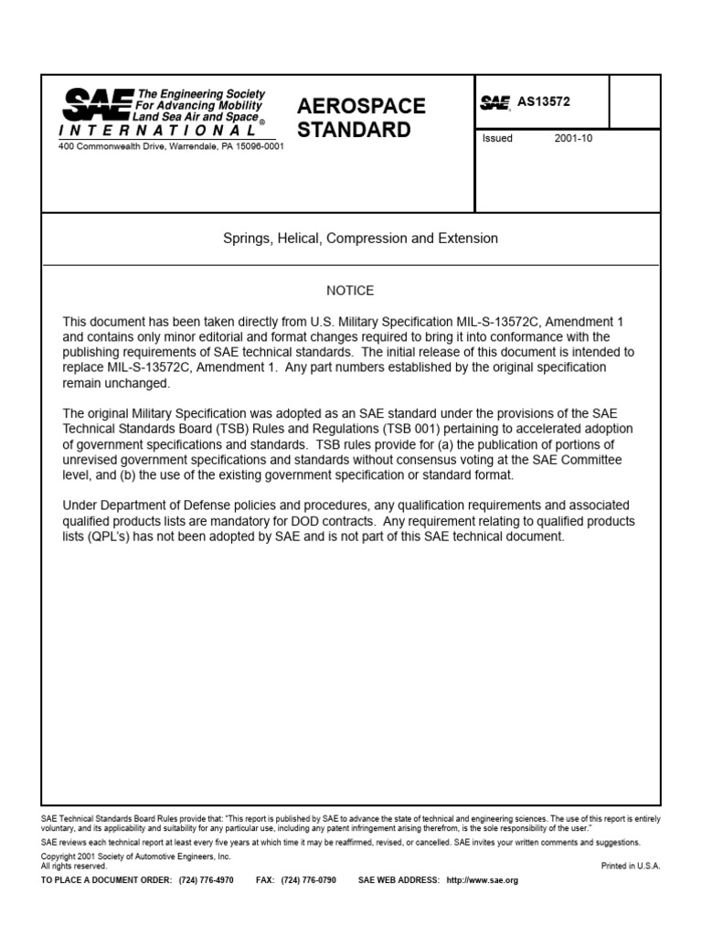 Sae As13572 | PDF | Heat Treating | Specification (Technical Standard)