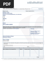 Domiciliary Claim Submission Guide | PDF | Medical Prescription | Physician