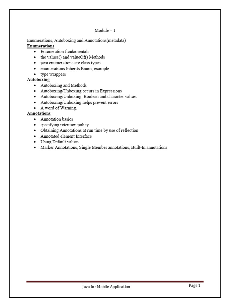 Module1 Jma Pdf Method Computer Programming Class Computer Programming
