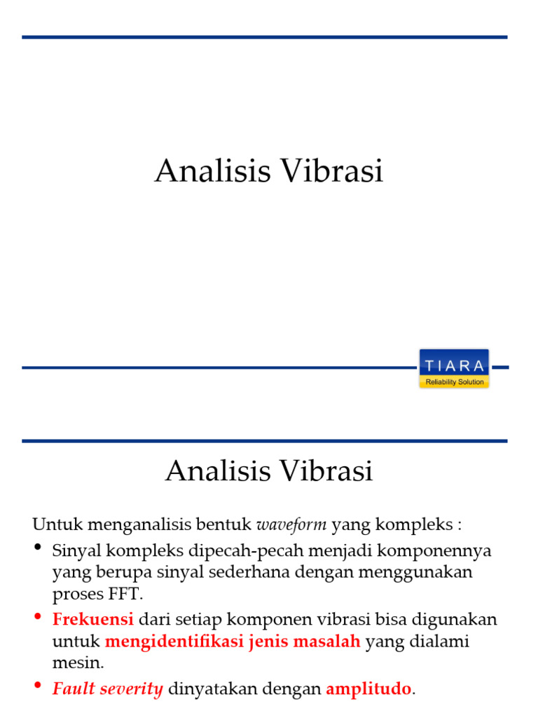 2a-Introduction To Vibration Analysis | PDF