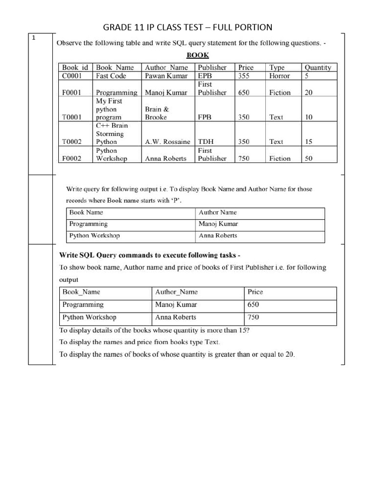11 Ip Test | PDF
