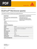 Hydroflex 30 Product Data Sheet | PDF | Building Engineering | Building ...