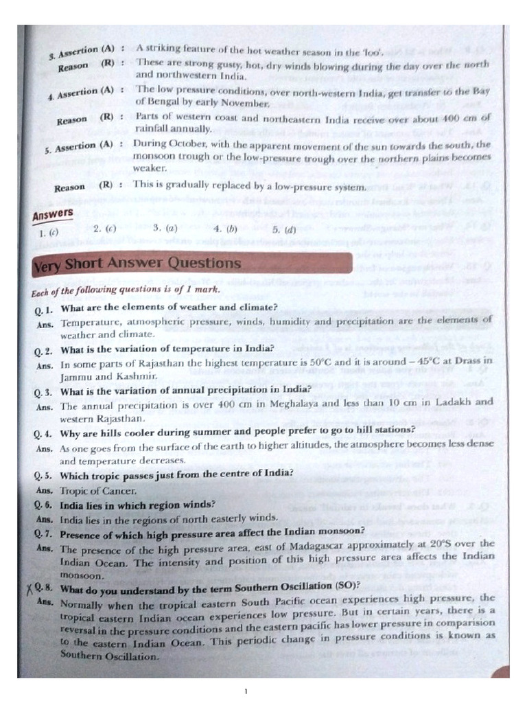 Compressed - Climate Xam Idea Class 9 SST | PDF
