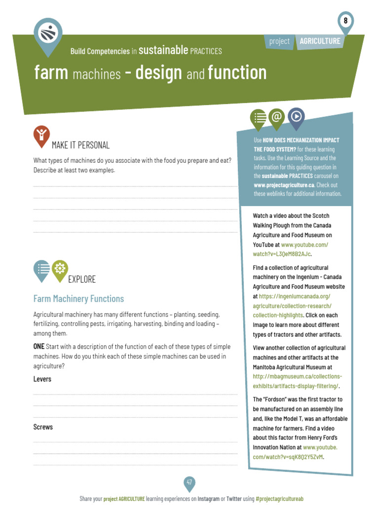 Farm Machines Design and Function | PDF | Machines | Agricultural Machinery