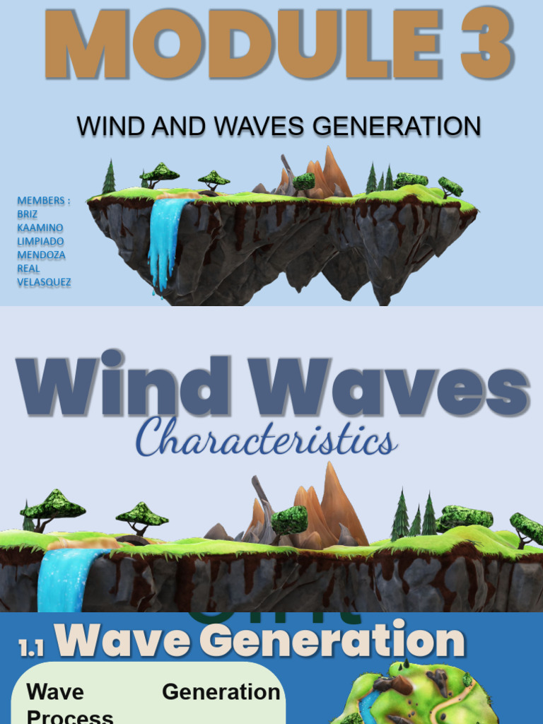 Module 3 Wind and Waves Generation | PDF | Numerical Weather Prediction ...