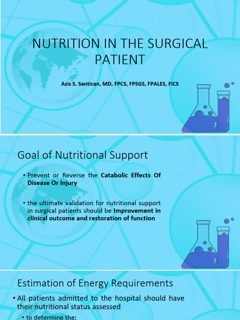 Surgical Nutrition Guidelines 2023 | PDF | Self-Improvement | Wellness
