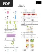 Class 2 Imo 4 Years Sample Paper PDF | PDF | Teaching Mathematics