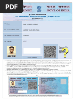 Pan Card Surrender Letter | PDF