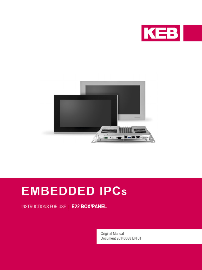 Embedded Ipc: Instructions For Use - E22 Box/Panel | PDF | Touchscreen ...
