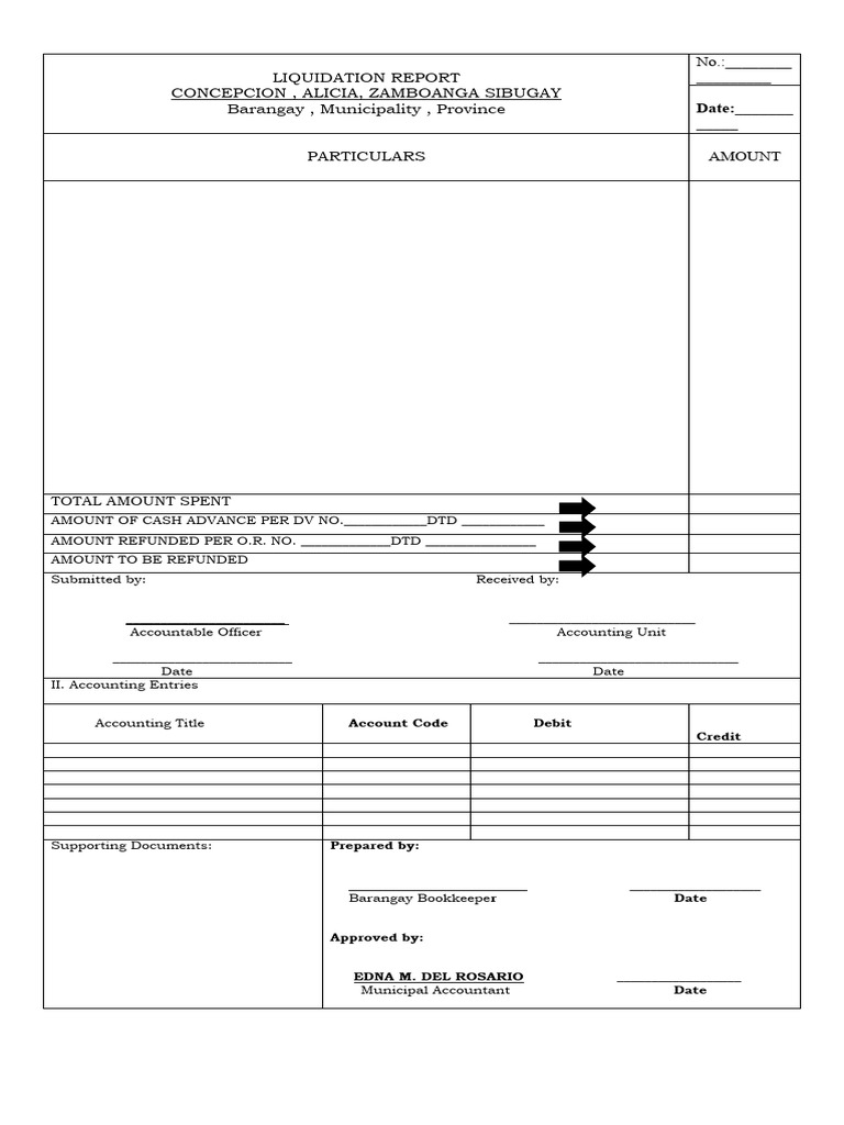 Liquidation Report | PDF