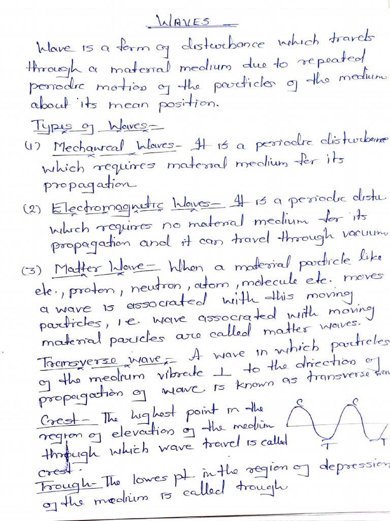 Stenalins And Wave Mechanics Overview Pdf