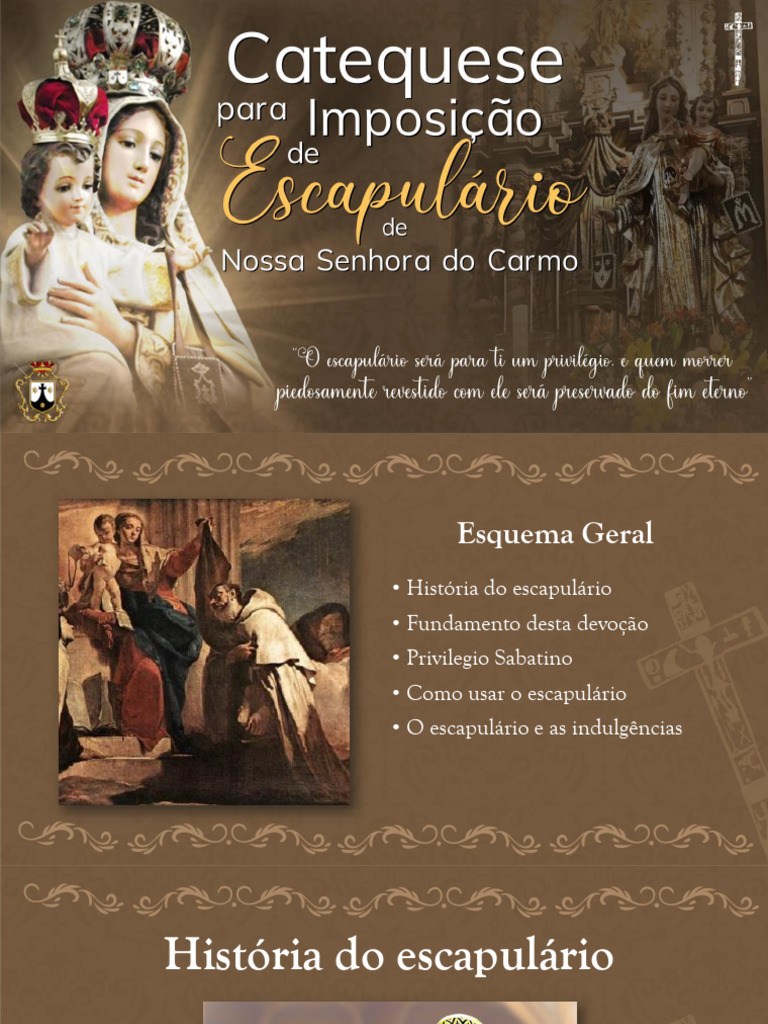 Escapulário Do Carmo | PDF