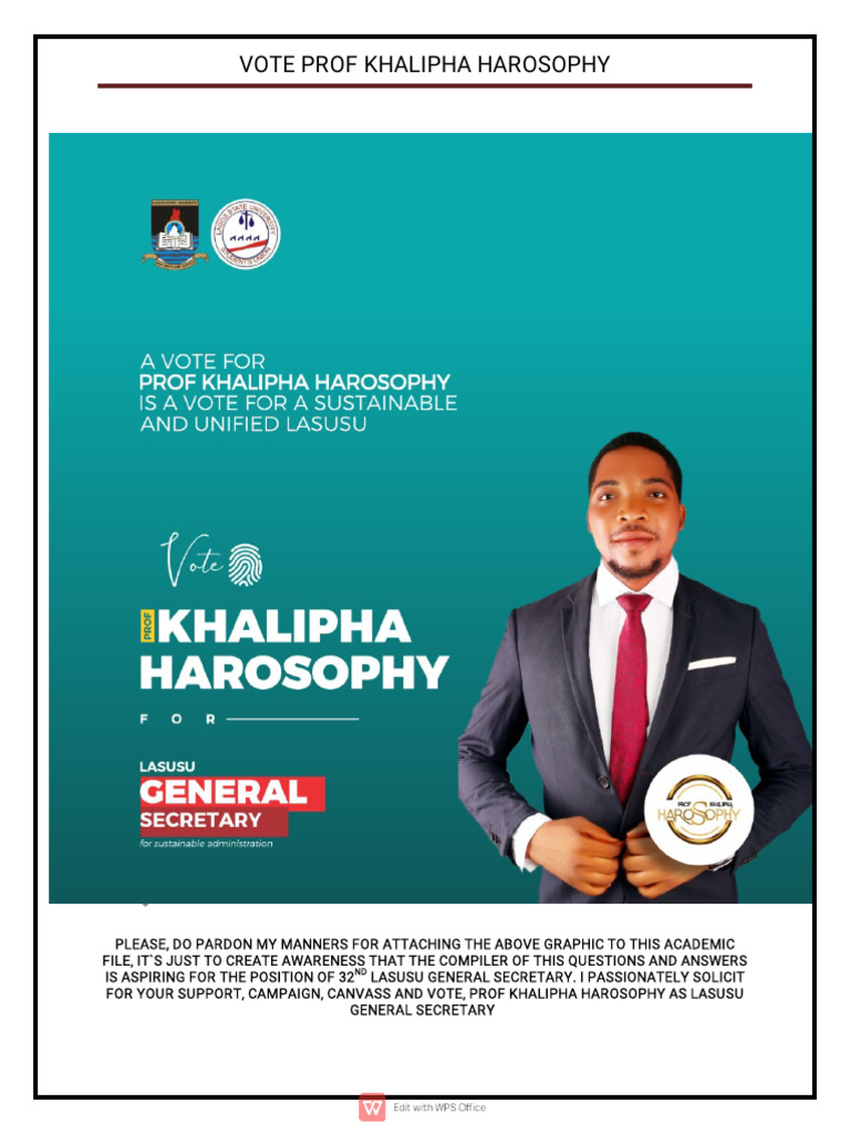 GNS 102 by Prof Khalipha Harosophy | PDF