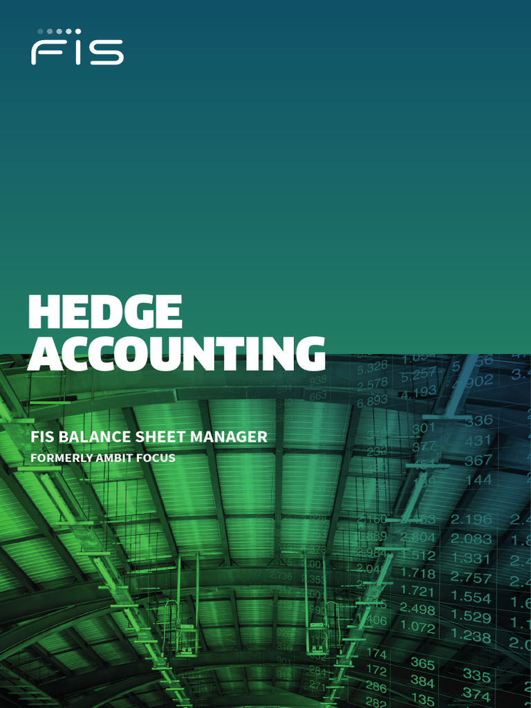 Hedge Accounting Brochure | PDF | Fair Value | Historical Cost