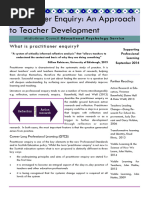 VIT Inquiry Process for Graduate Teachers | PDF | Teachers | Learning