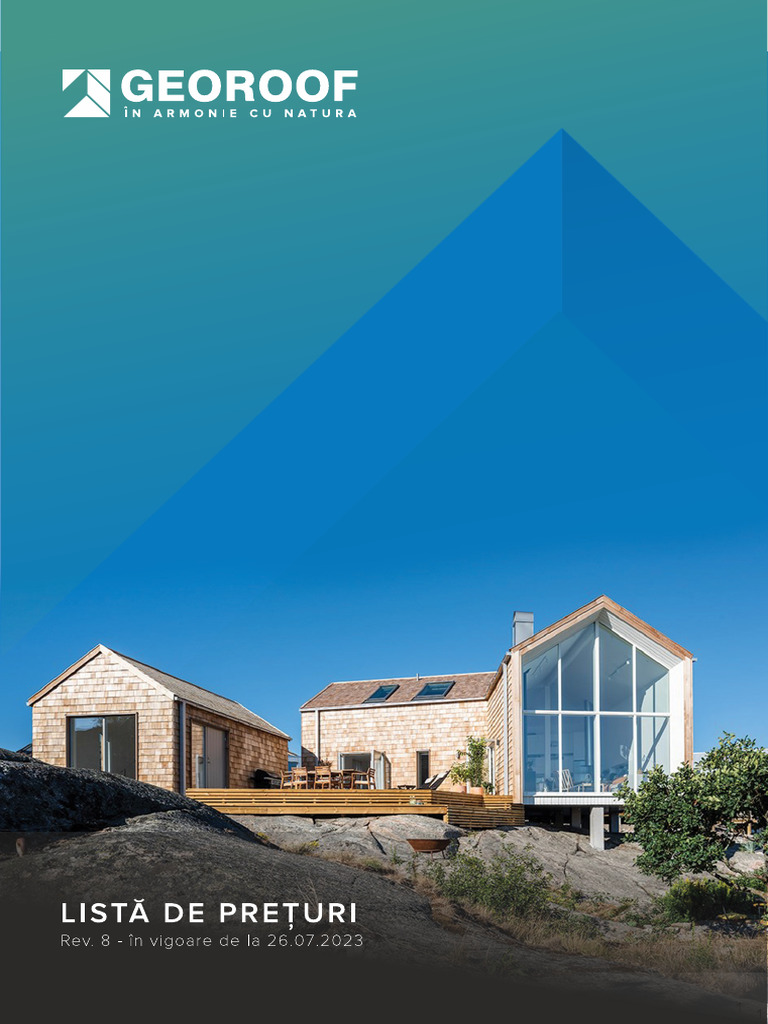 GeoRoof Lista Pret Rev 8 - 2023 | PDF