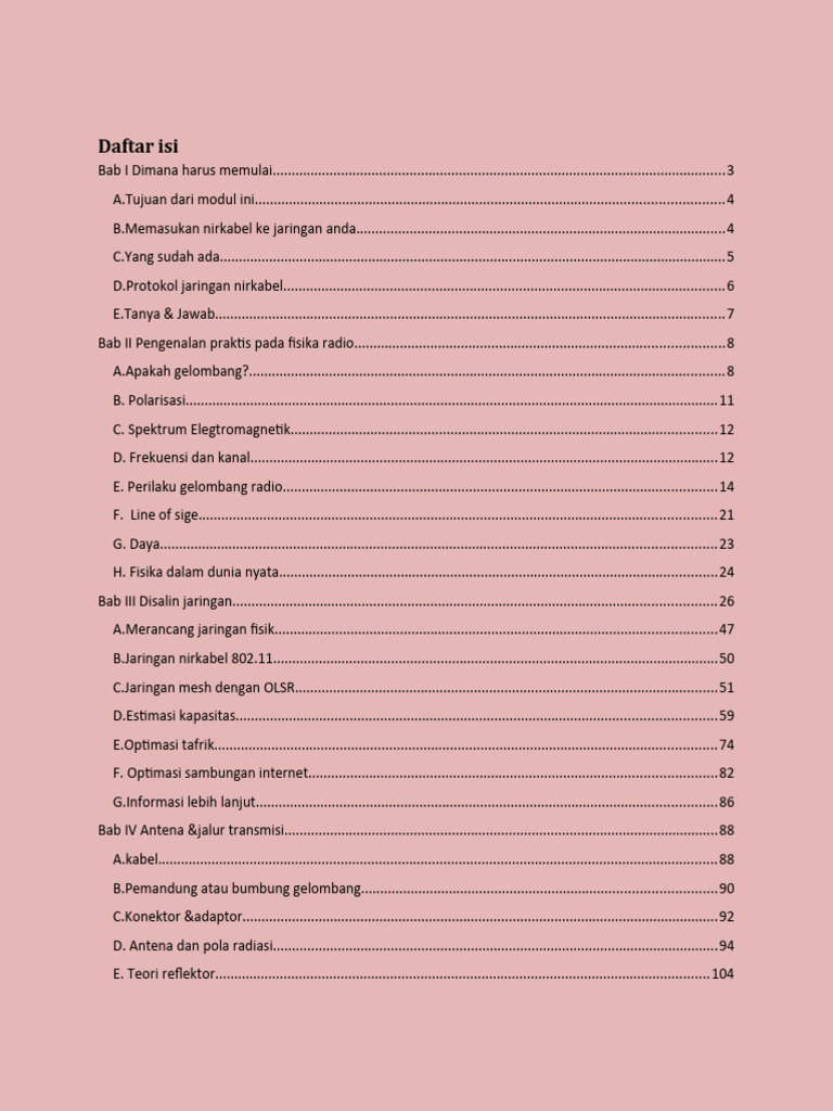 Daftar Isi Aziza | PDF | Komputer