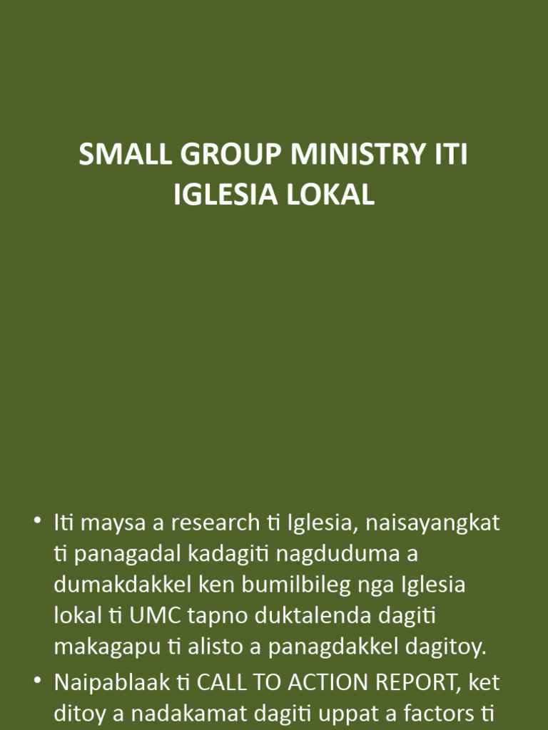 Presentation 2 Local Church | PDF