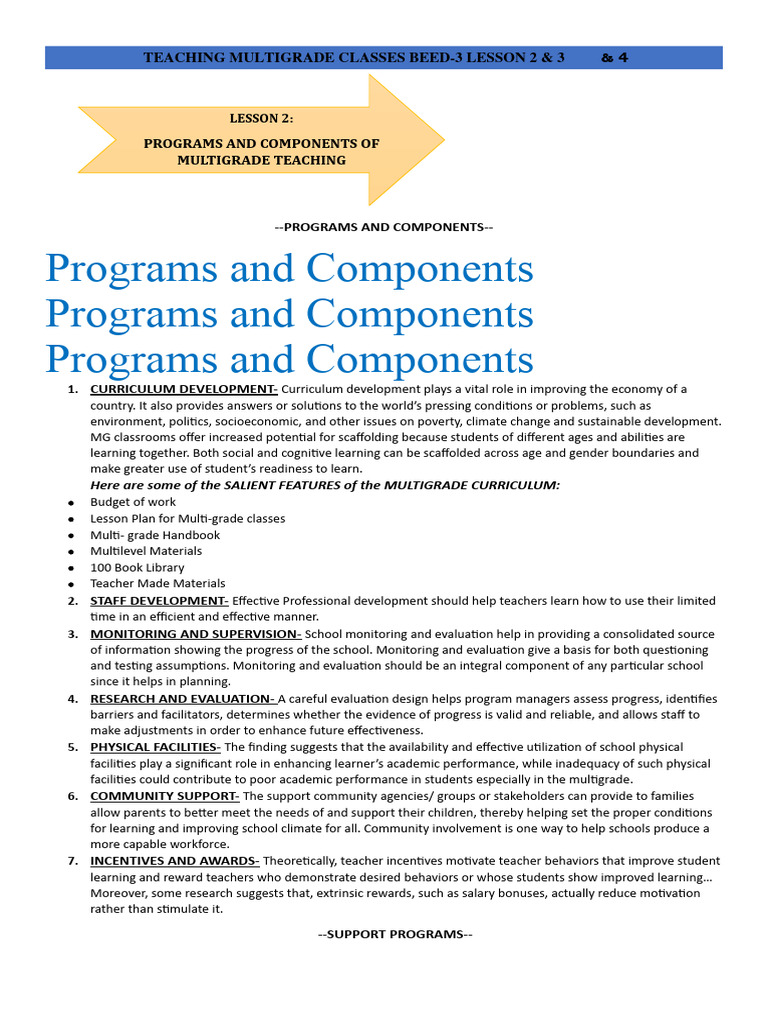 LESSON234MG2NDSEM | PDF | Learning | Teachers