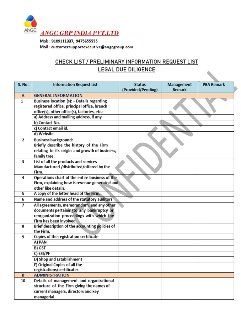 Checklist - LDD | Download Free PDF | Loans | Employment