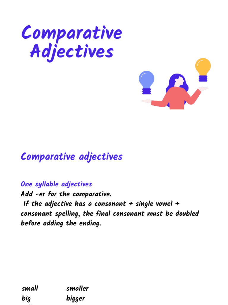 Comparative Adjectives - 20240130 - 060820 - 0000 | PDF
