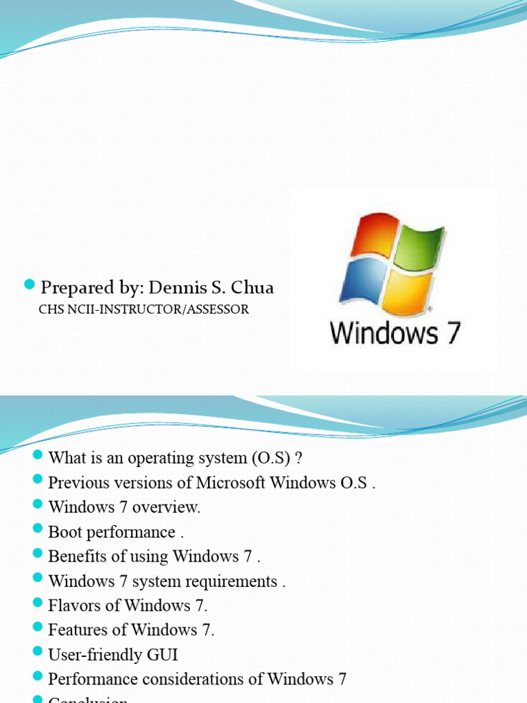 WIN7 | PDF | Windows 7 | Microsoft Windows