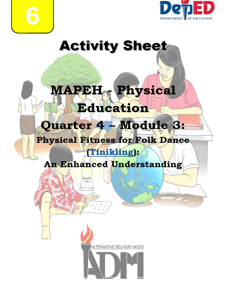 Objective9 Activity Sheets | PDF | Physical Exercise | Dances