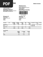 Farfetch Invoice Template | PDF | Value Added Tax | Invoice