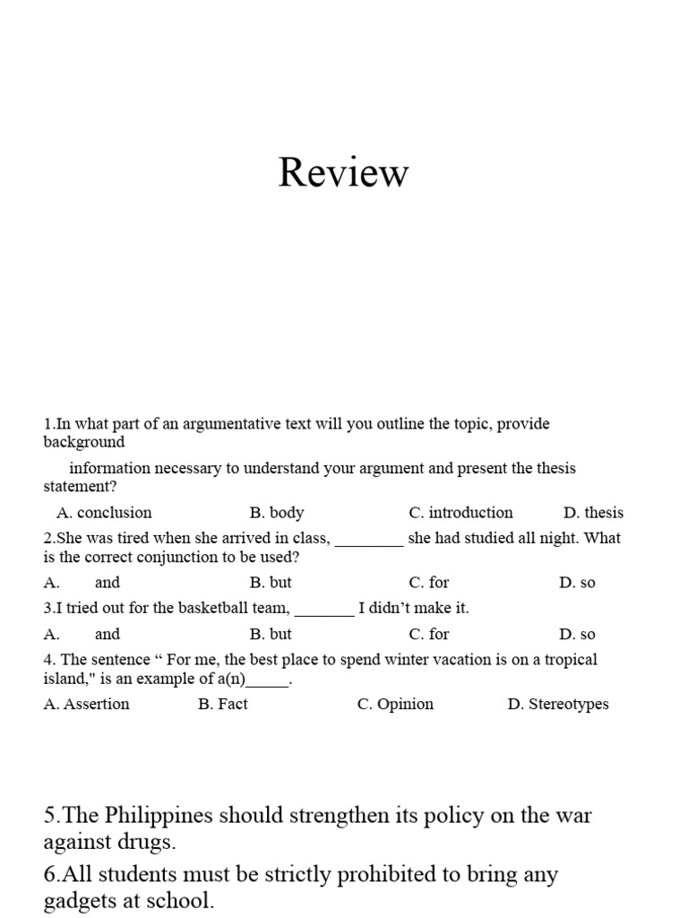 Review 2nd Quarter | PDF