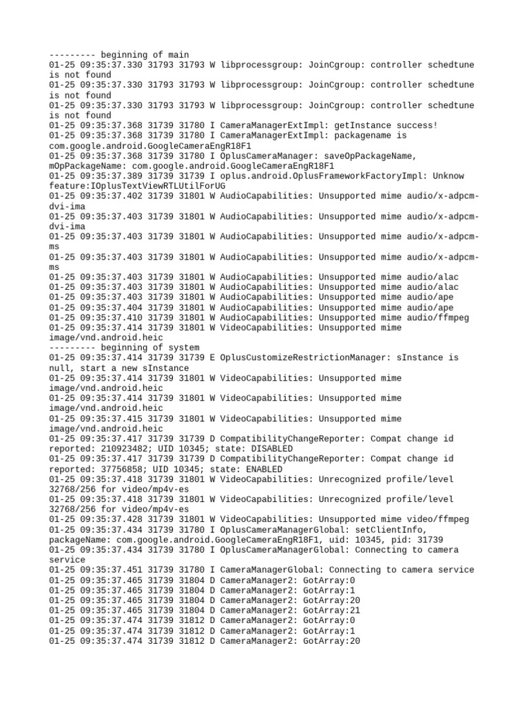 Log Cat 1706150137235 | PDF | Computing | Software