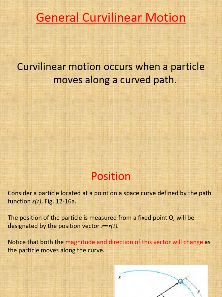 Lecture # 04, Curvilinear Motion (Rectangular Components) | Download Free PDF | Velocity ...