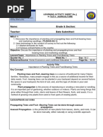 EPP 6 Q2 Week 2 | PDF | Soil | Fertilizer