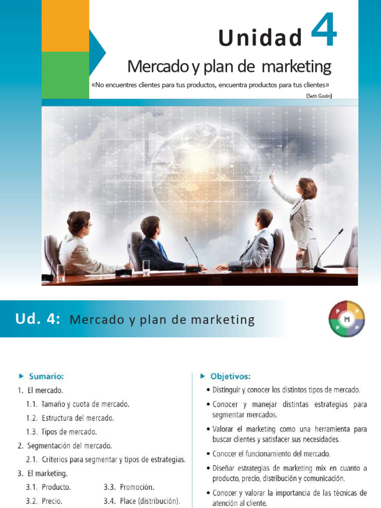UD 4 EIE 23-24 Presentación | PDF | Marketing | Mercado (economía)