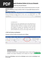 Materi Microsoft Office Dasar Lengkap | PDF