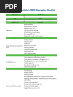 Safety Shower Checklist | PDF