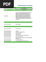 BBS Observation Checklist Template | PDF | Personal Protective ...