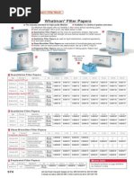 Glass Micro Fibre Filter Comparison Guide | PDF | Glasses | Physical ...
