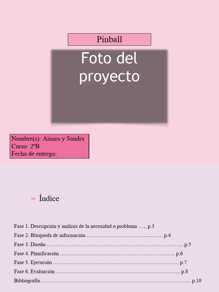 Plantilla de Memoria de Proyecto | Descargar gratis PDF | Diseño | Dibujo