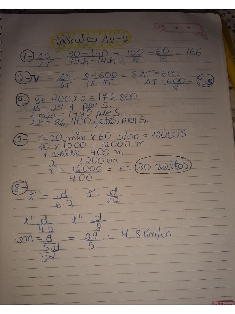 CálculosAV2YasmimAlvesPereira13.07-1 | PDF