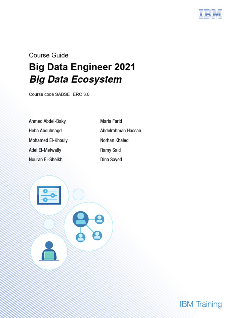 SABSE3-Big Data Engineer 2021-Ecosystem-Course Guide_High | PDF | Command Line Interface ...