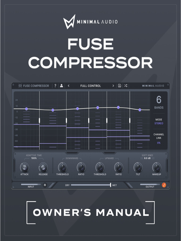 Fuse Compressor - Manual | PDF | Telecommunications Engineering | Sound Production Technology