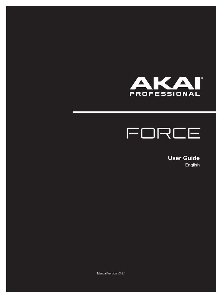 Force - User Guide - V3.2.1 | PDF | Usb | Computer Engineering