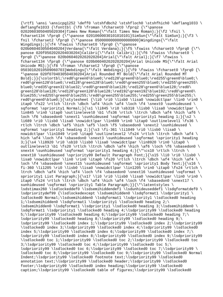 SEO-Optimized RTF Document | PDF | Html | Hyperlink