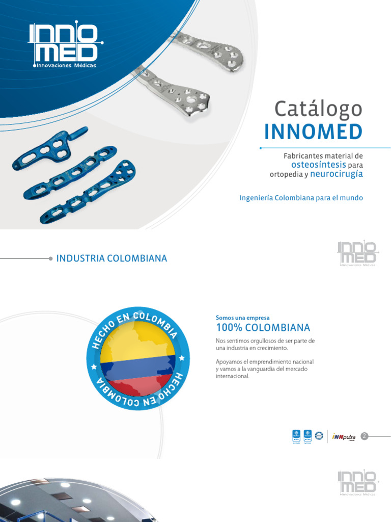 Catalogo Digital Innomed S.A | Descargar gratis PDF | Tornillo ...