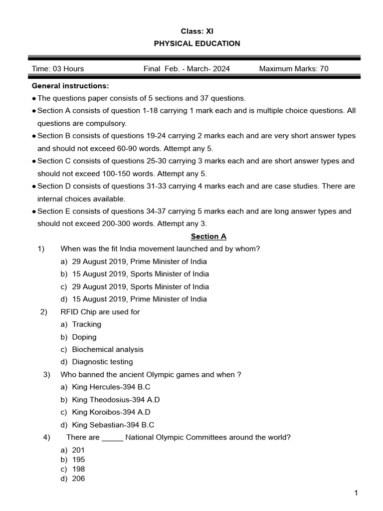 Physical Ed Paper | PDF | Biomechanics | Wearable Technology
