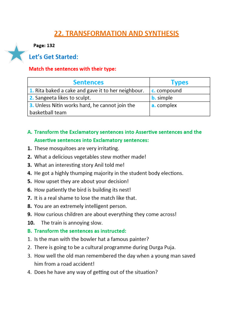 22. Transformation and Synthesis | PDF