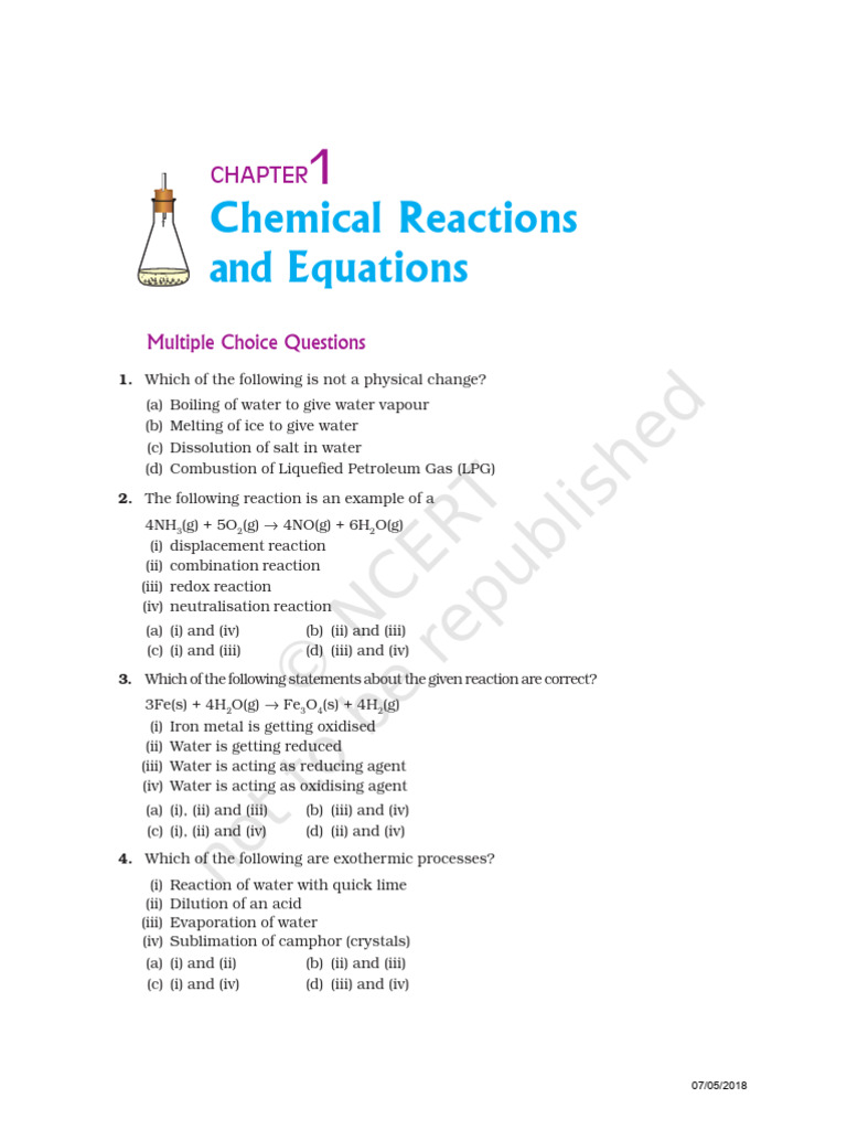CHAP 1.pmd | PDF | Chemical Reactions | Precipitation (Chemistry)
